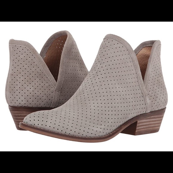 Lucky Brand | Shoes | Lucky Brand Kambry Perforated Ankle Boot | Poshmark